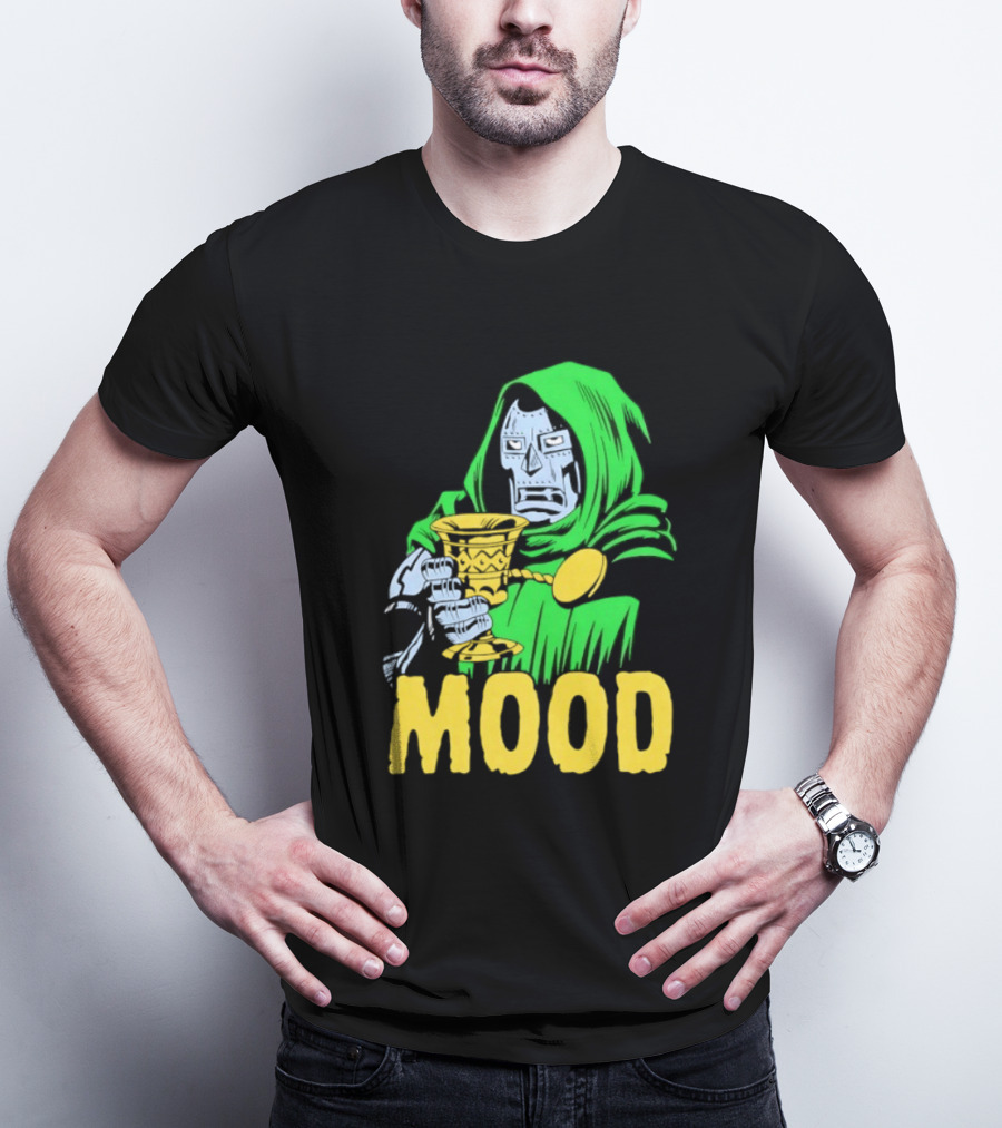 Doctor Doom Mood Marvel Villain Comic Book T-Shirt