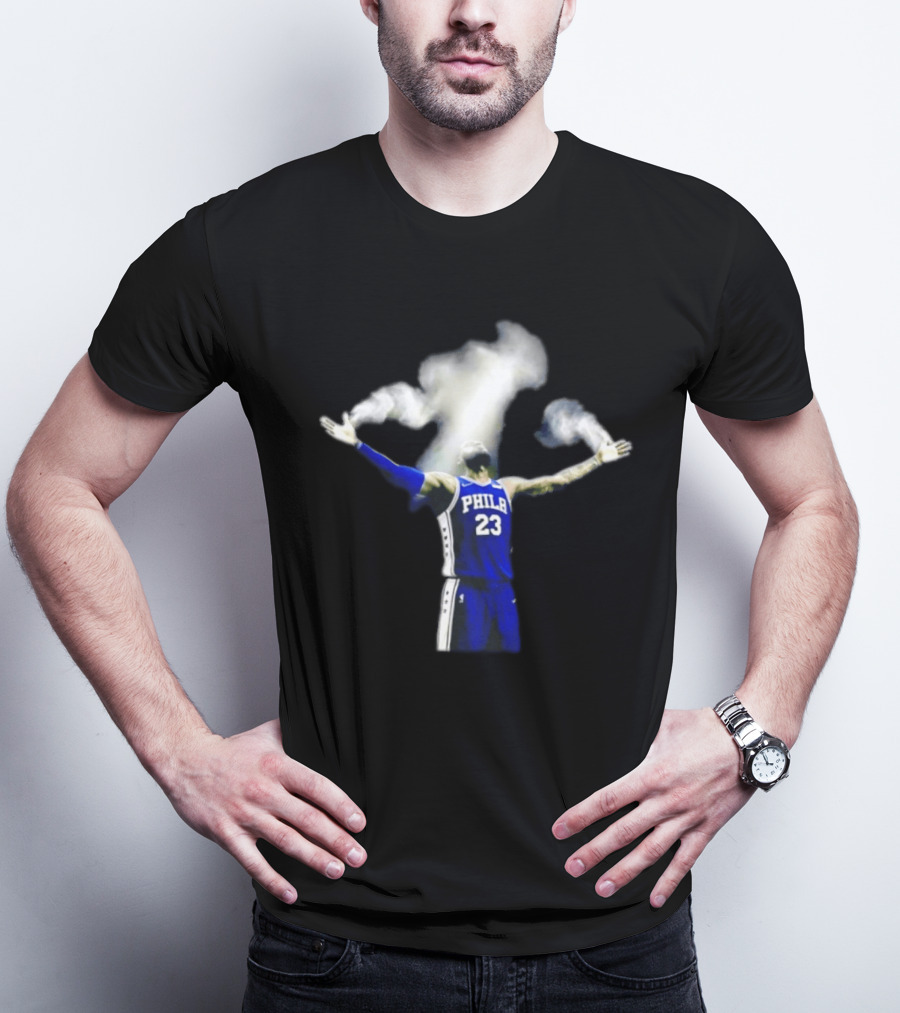 LeBron James 23 Philly Celebration Moment Philadelphia 76ers T-Shirt