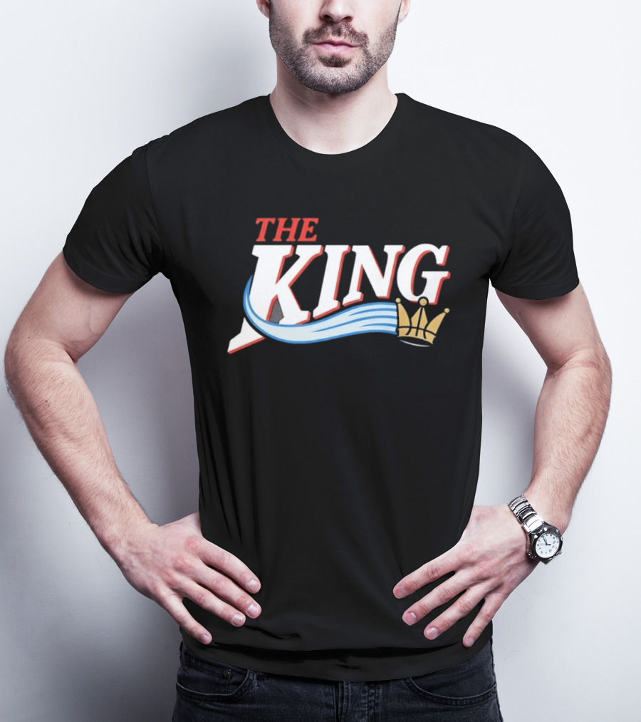 LeBron James The King Crown Philly NBA Basketball T-Shirt