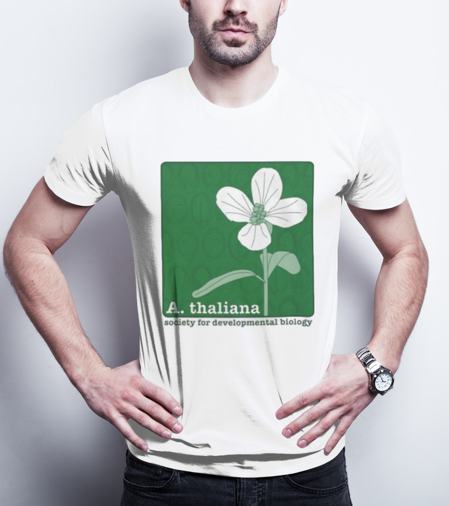 A Thaliana Society For Developmental Biology Flower T-Shirt