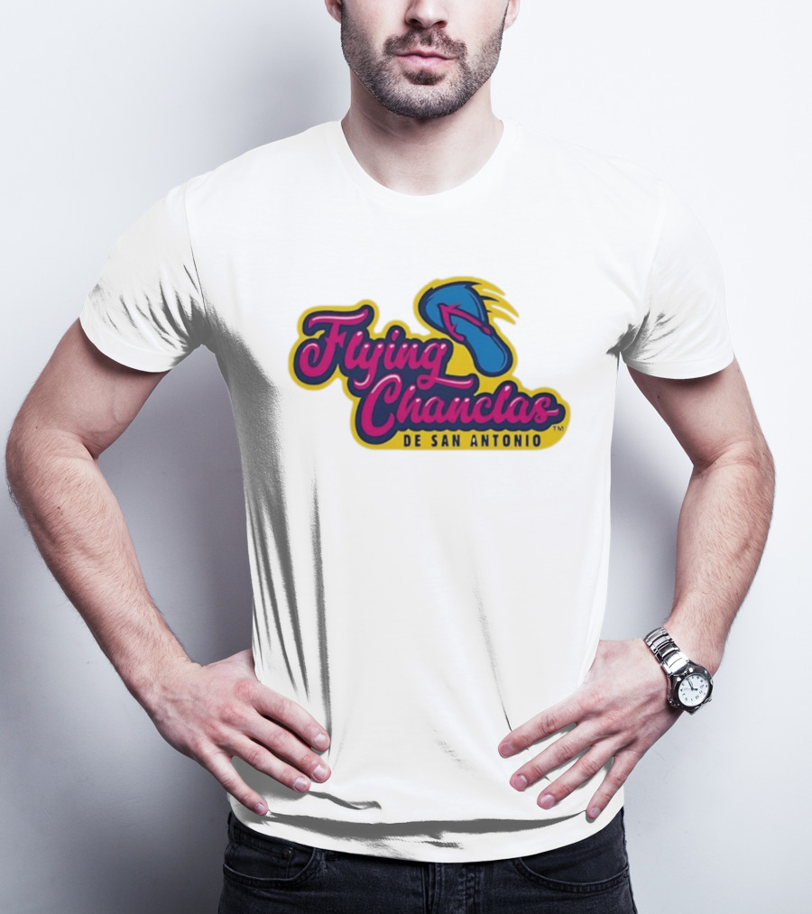 Flying Chanclas De San Antonio Baseball Team Fan T-Shirt