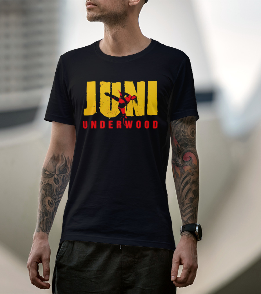 Juni Underwood Martial Arts Jump Kick T-Shirt