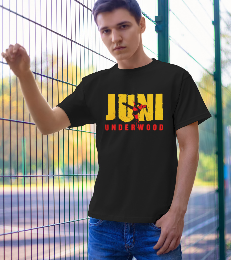 Juni Underwood Martial Arts Jump Kick T-Shirt