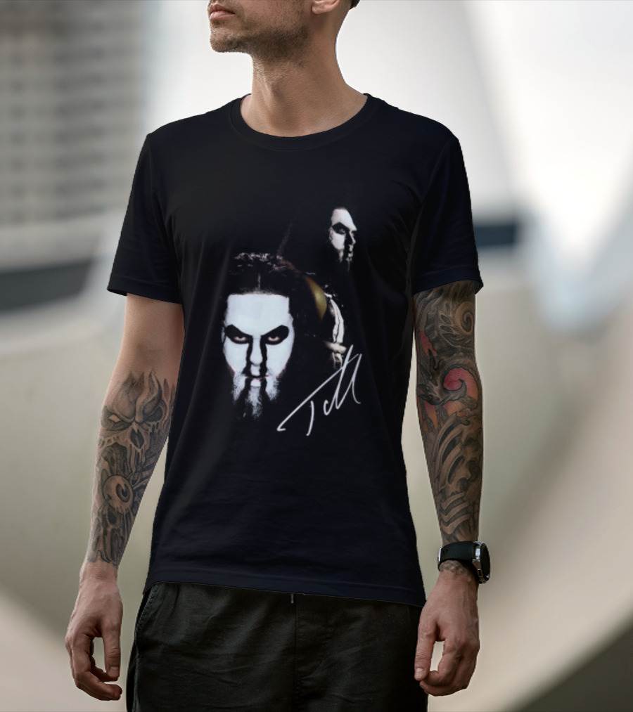 Tcll Mask And Feather T-Shirt
