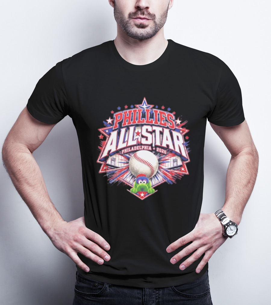Phillies All Star Philadelphia 2026 MLB Baseball Phanatic T-Shirt