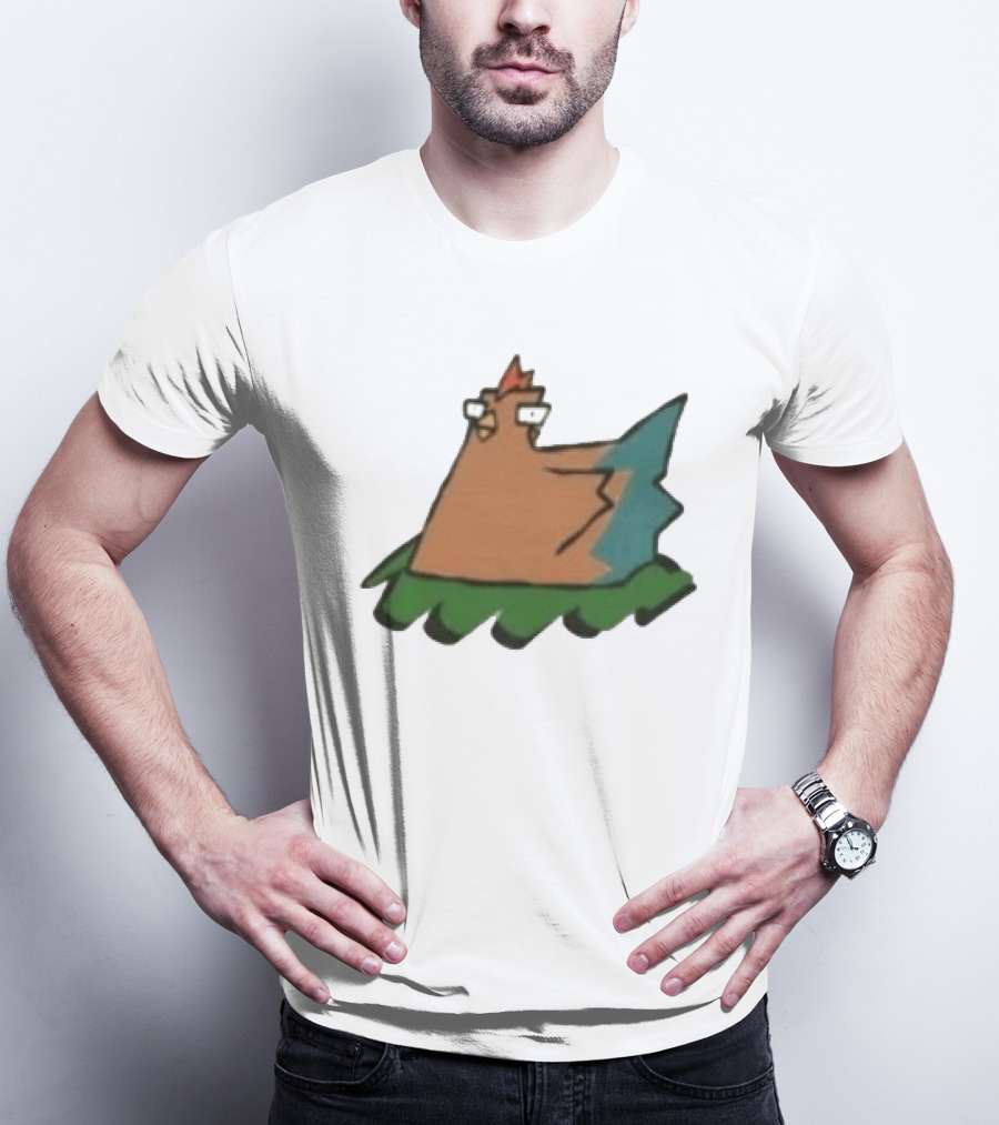 Cartoon Chicken In Nest Bird T-Shirt