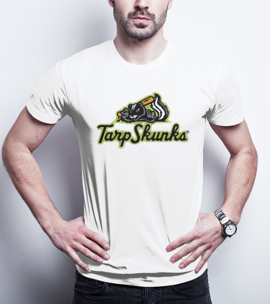 Tarp Skunks Minor League Baseball Team T-Shirt