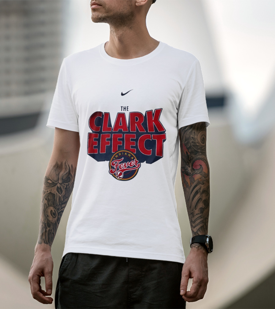 The Clark Effect Indiana Fever Nike Basketball T-Shirt