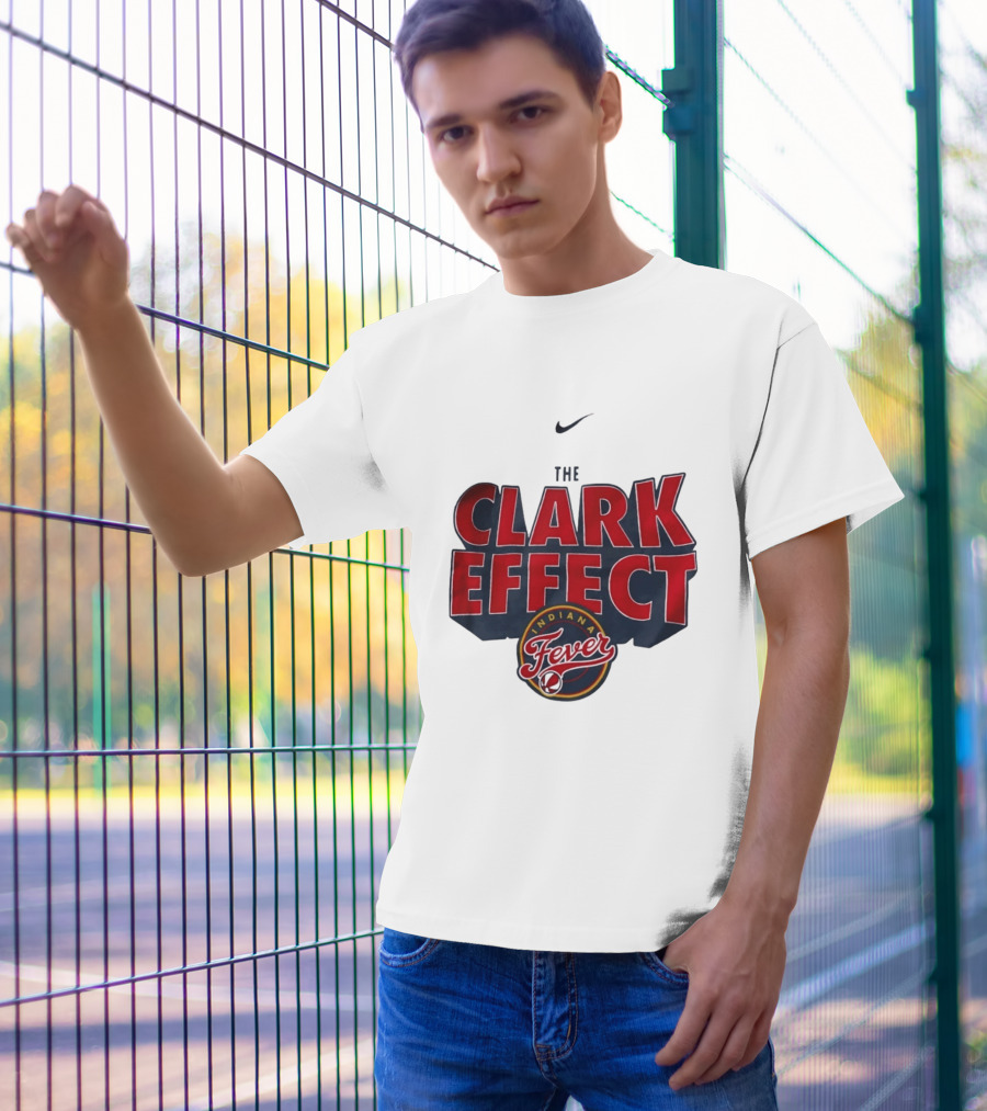 The Clark Effect Indiana Fever Nike Basketball T-Shirt