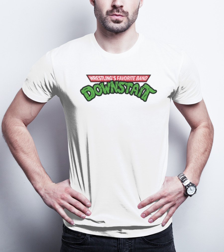 Wrestling's Favorite Band Downstait Wrestling Music T-Shirt