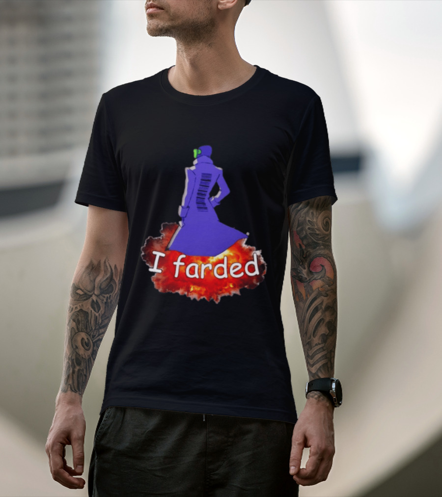 I Farded Meme Comedy Explosion Humor T-Shirt