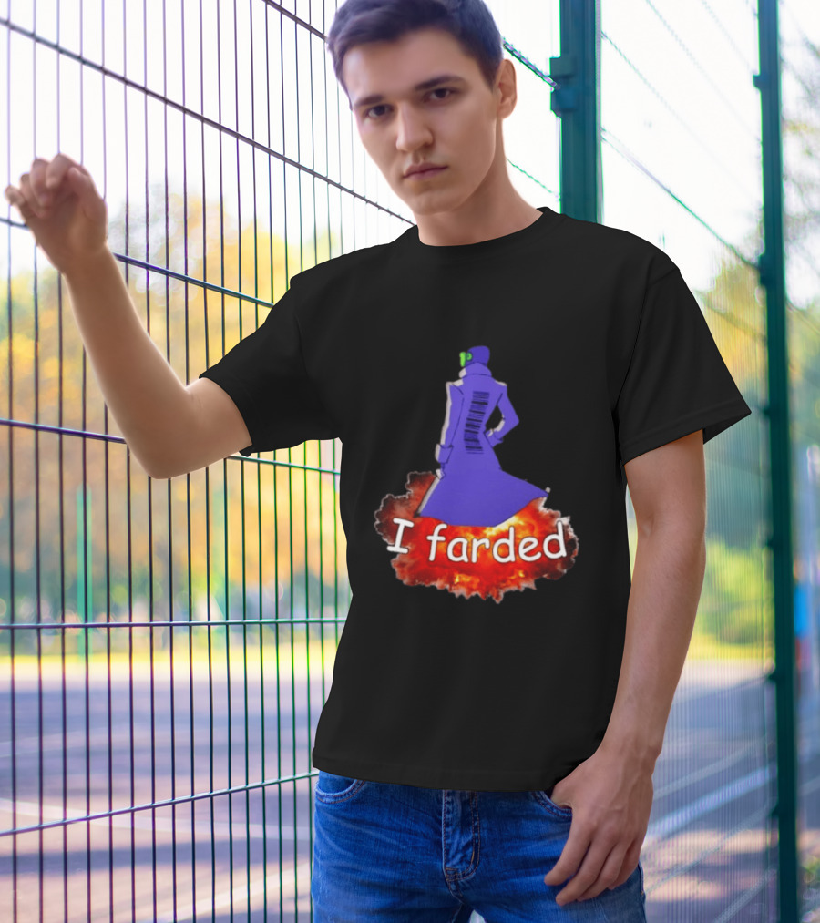 I Farded Meme Comedy Explosion Humor T-Shirt