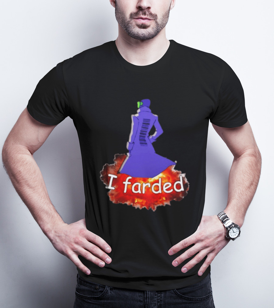 I Farded Meme Comedy Explosion Humor T-Shirt