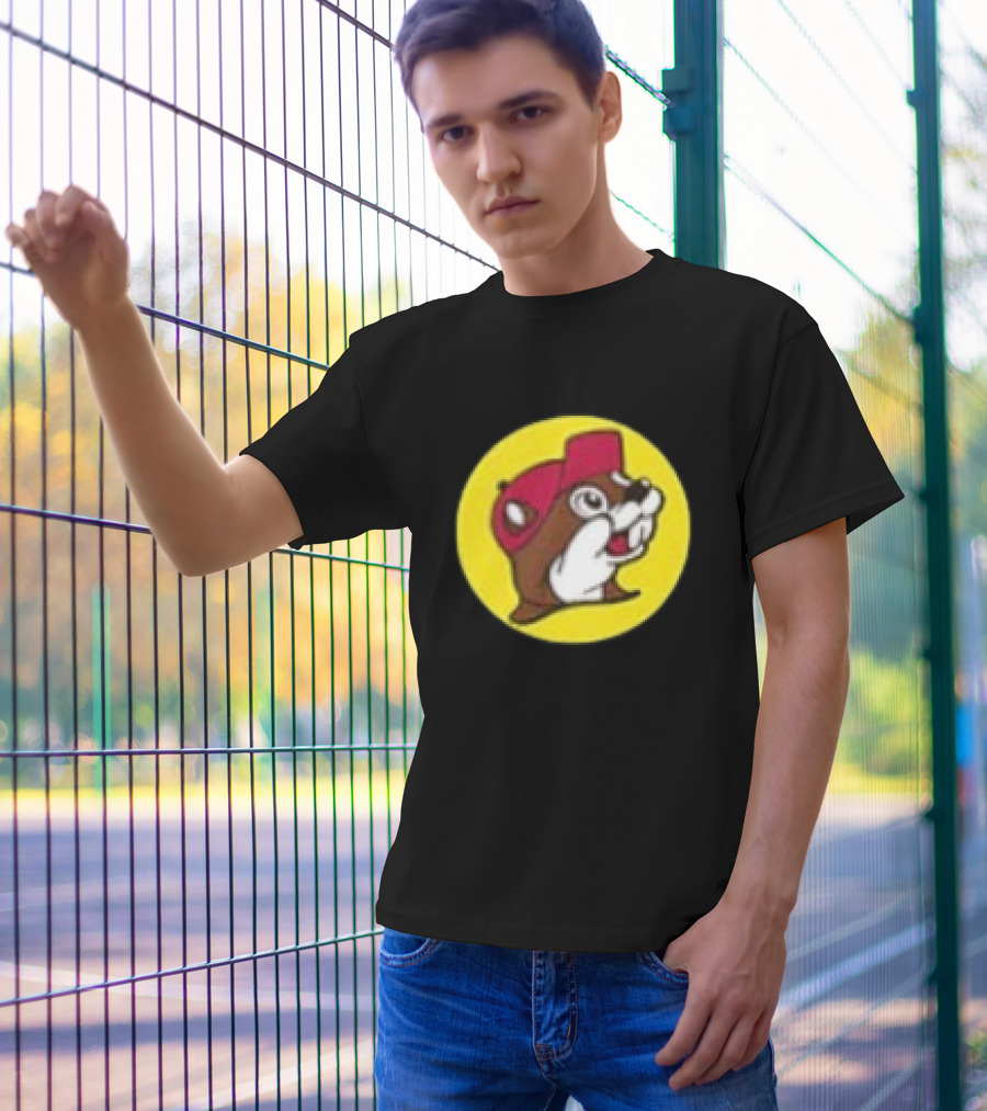 Buc Ee's Fresh Brisket On The Board Two Sided Beavers Texas BBQ T-Shirt