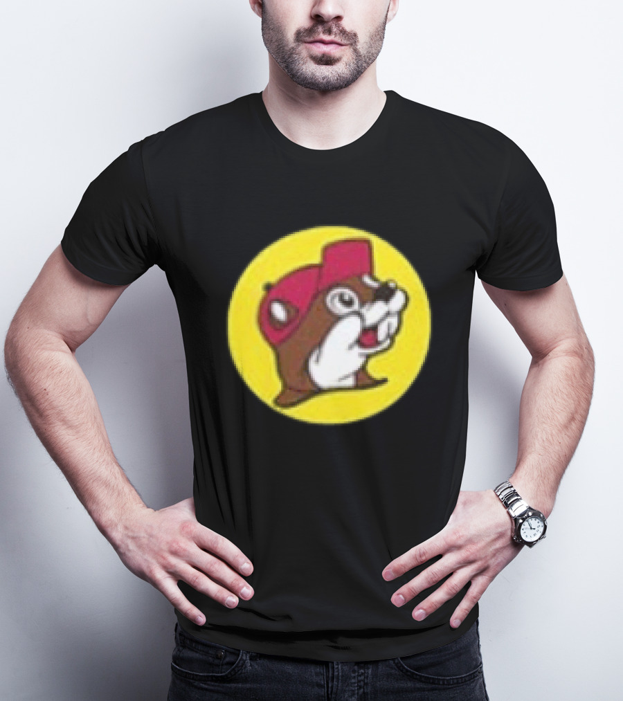 Buc Ee's Fresh Brisket On The Board Two Sided Beavers Texas BBQ T-Shirt