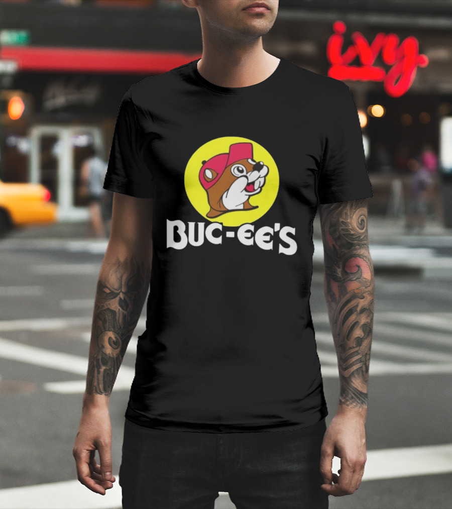 Buc Ee's I Like Big Buc's And I Cannot Lie Two Sided T-Shirt
