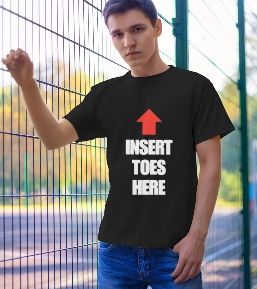 Insert Toes Here Red Arrow Top T-Shirt