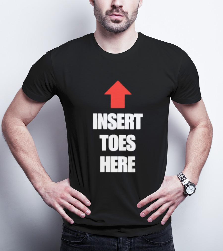 Insert Toes Here Red Arrow Top T-Shirt