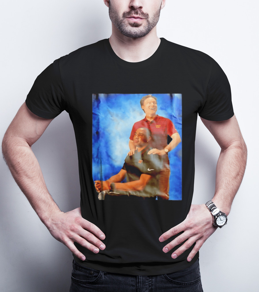 Washington Commanders Michael Jenkins Fred Smoot Nike Step Brothers Pose T-Shirt