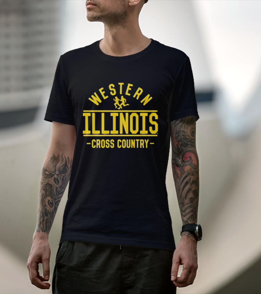 Western Illinois Cross Country Running Team Sports T-Shirt