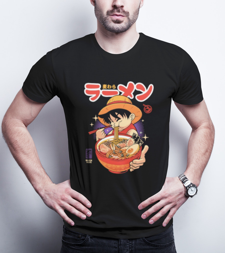 Luffy Ramen Iwara One Piece Since 1997 T-Shirt