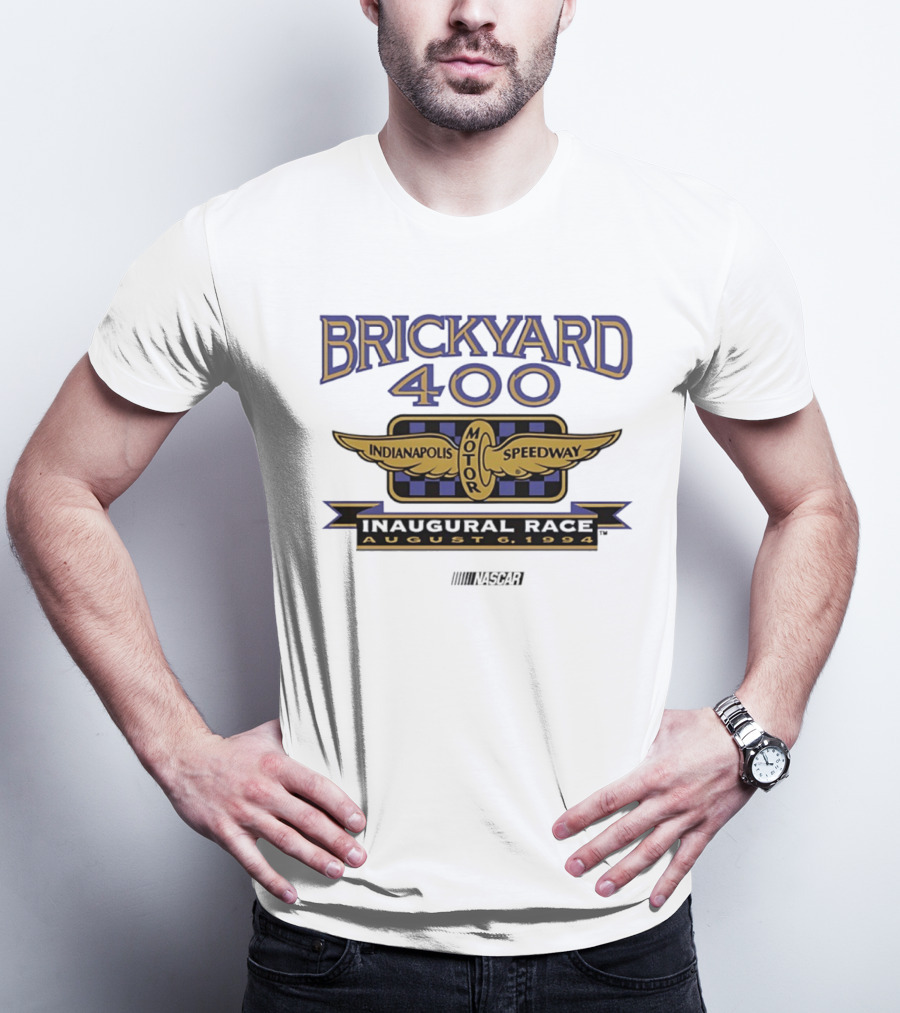 Brickyard 400 Indianapolis Motor Speedway Inaugural Race August 6 1994 NASCAR T-Shirt