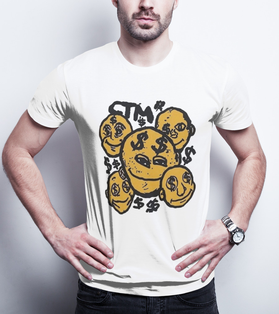 CTM Money Faces Dollar Sign Expressions T-Shirt