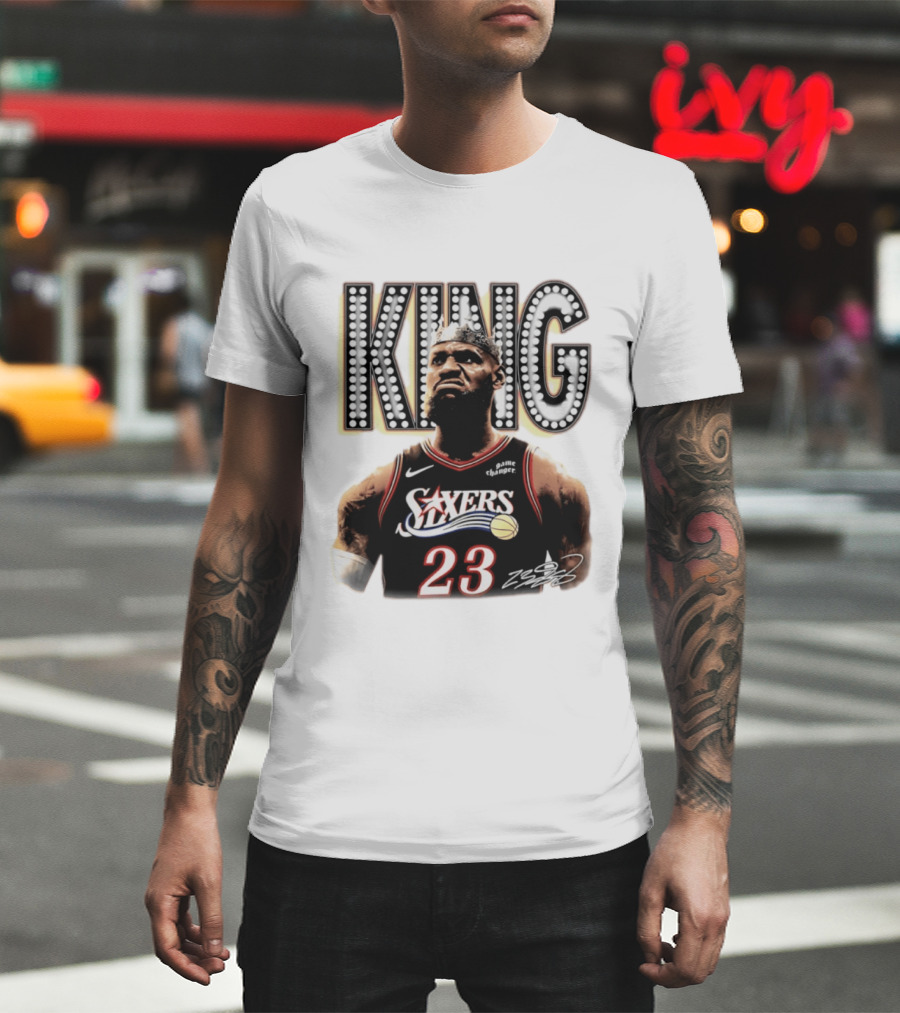 Philadelphia 76ers King James 23 Game Changer T-Shirt