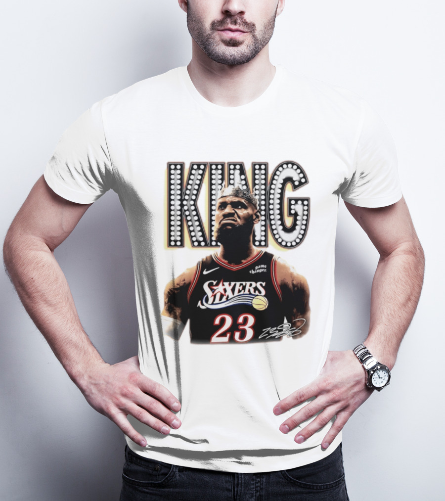 Philadelphia 76ers King James 23 Game Changer T-Shirt