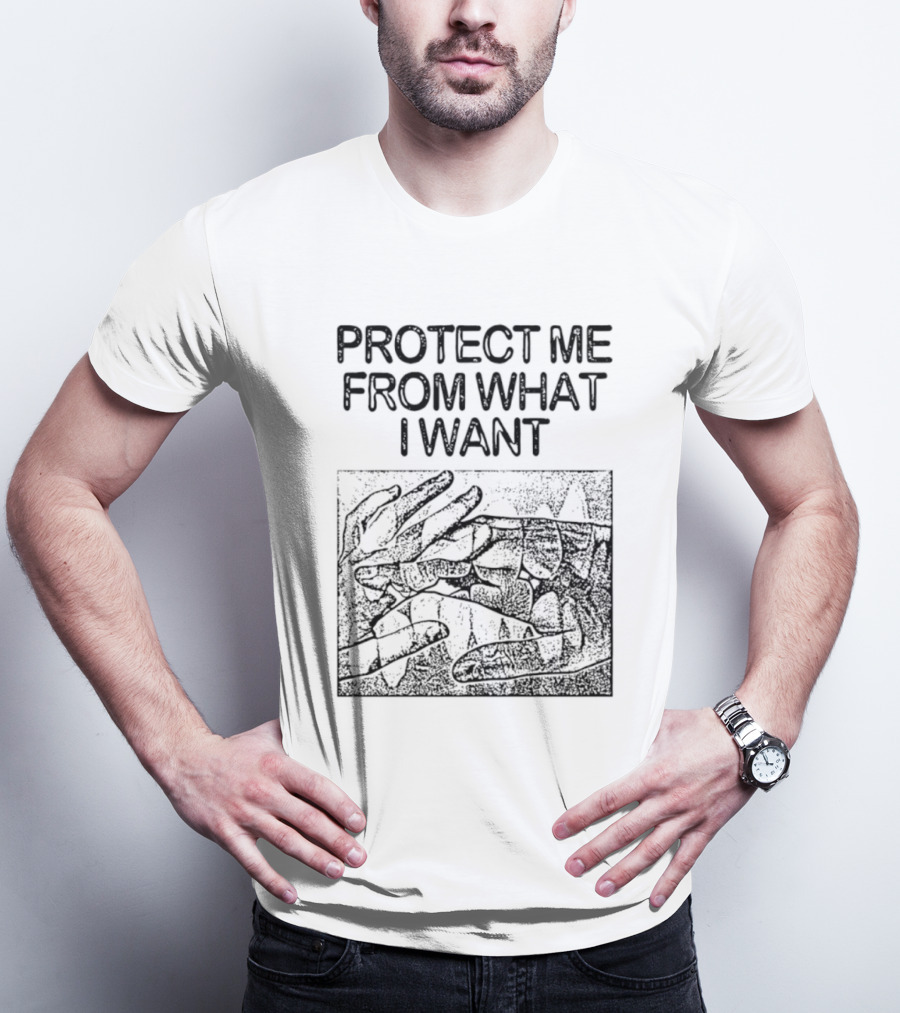 Protect Me From What I Want Jenny Holzer Text And Abstract T-Shirt
