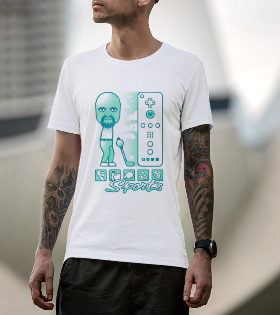 Wii Sports Matt Iconic Character Mii Brawler Bowling Champion T-Shirt