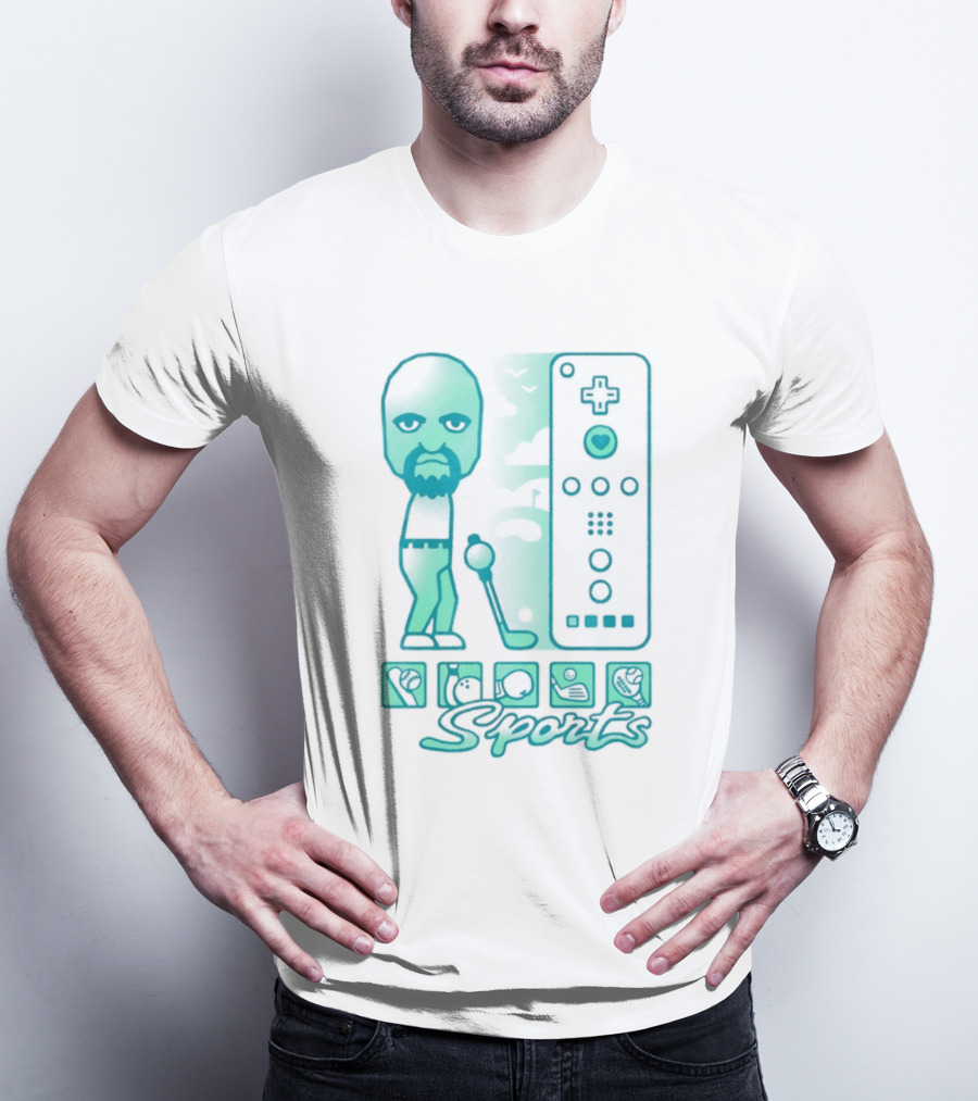 Wii Sports Matt Iconic Character Mii Brawler Bowling Champion T-Shirt