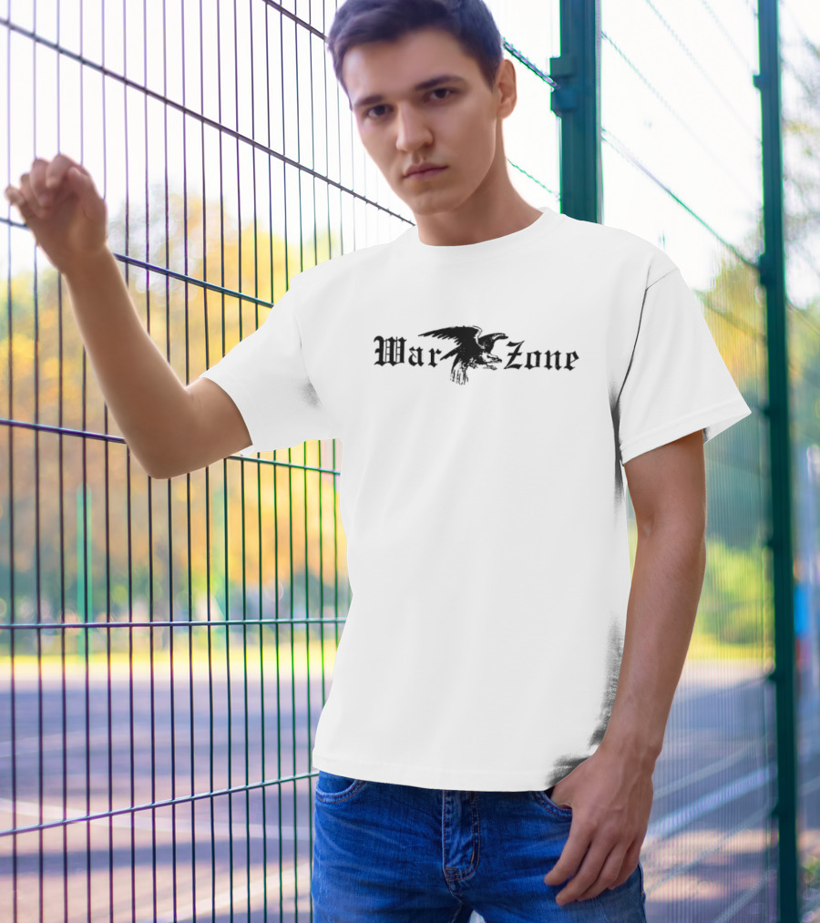 War Zone Dedicated Hardcore Music Movement Never Forget 2 Sided T-Shirt