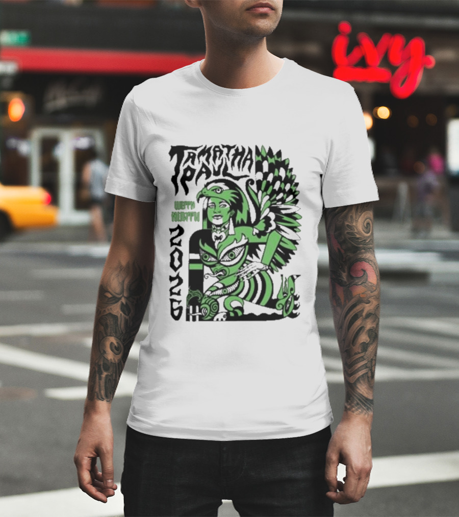 Xoe Hall X Tamatha Paul 2026 Te Atatu Whero Kakapo T-Shirt