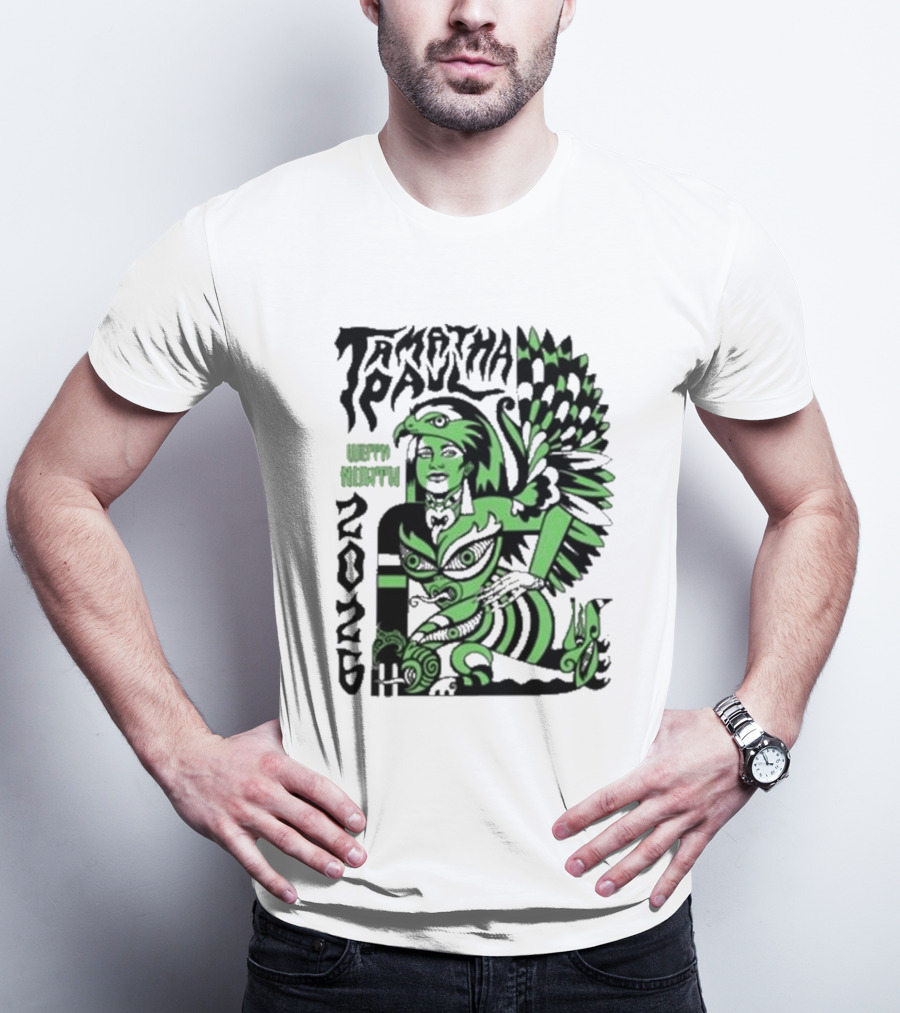 Xoe Hall X Tamatha Paul 2026 Te Atatu Whero Kakapo T-Shirt