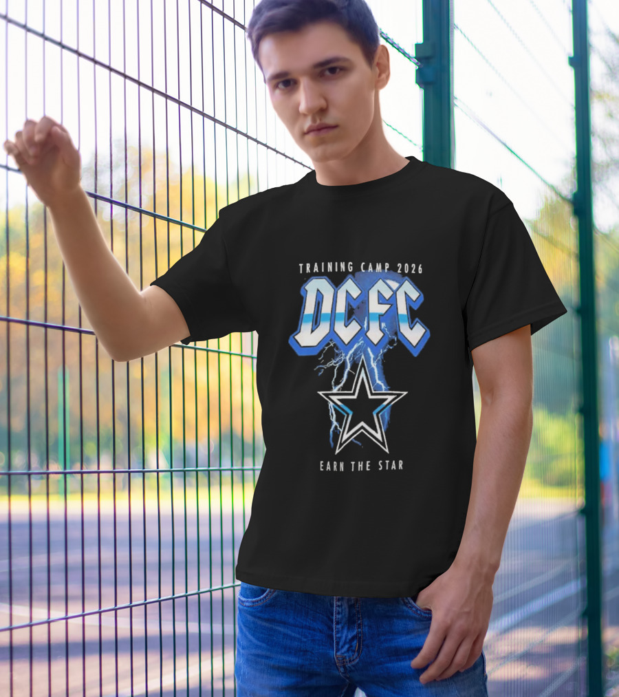 Dallas Cowboys DCFC Training Camp 2026 Earn The Star T-Shirt