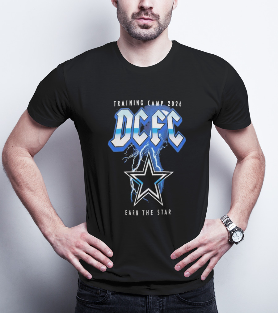 Dallas Cowboys DCFC Training Camp 2026 Earn The Star T-Shirt