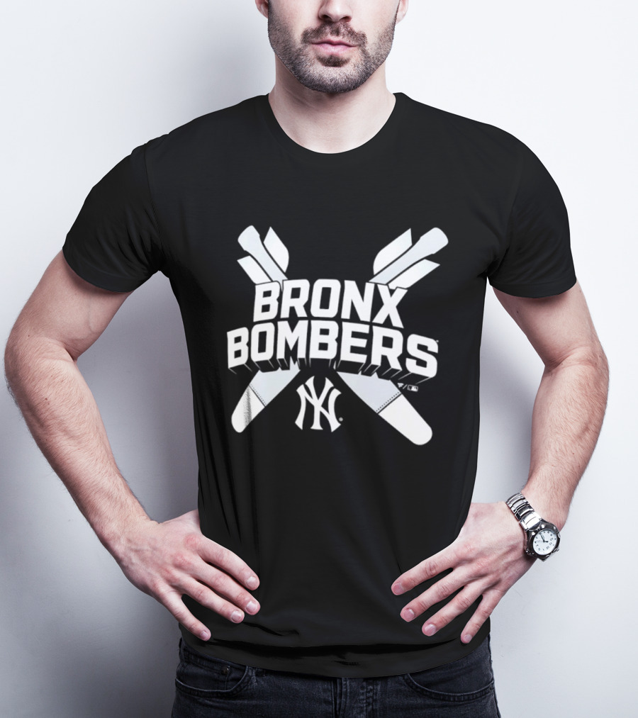 Men's New York Yankees Bronx Bombers Fanatics Navy T-Shirt