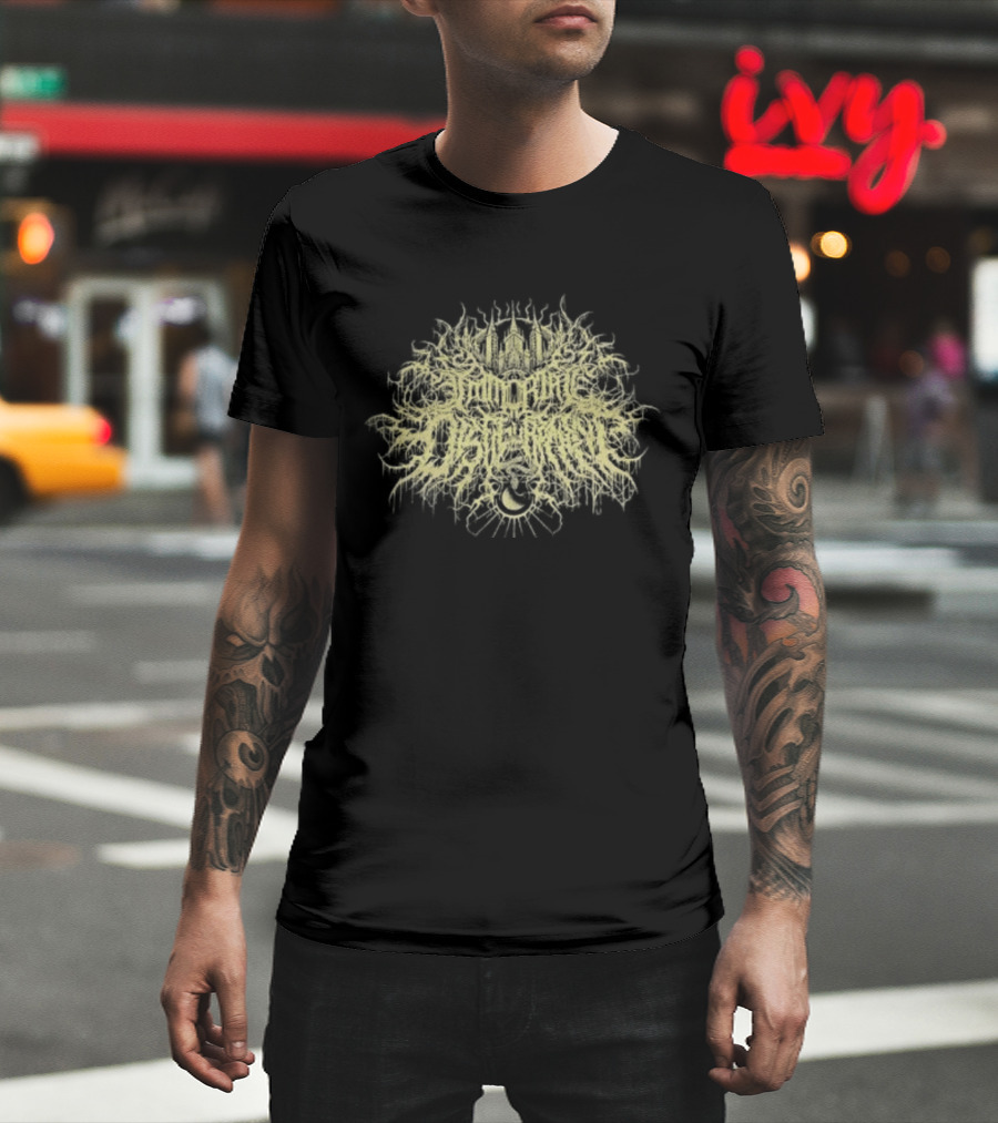 Impericon Store Shop Hirifu Intricate Yellow Floral T-Shirt