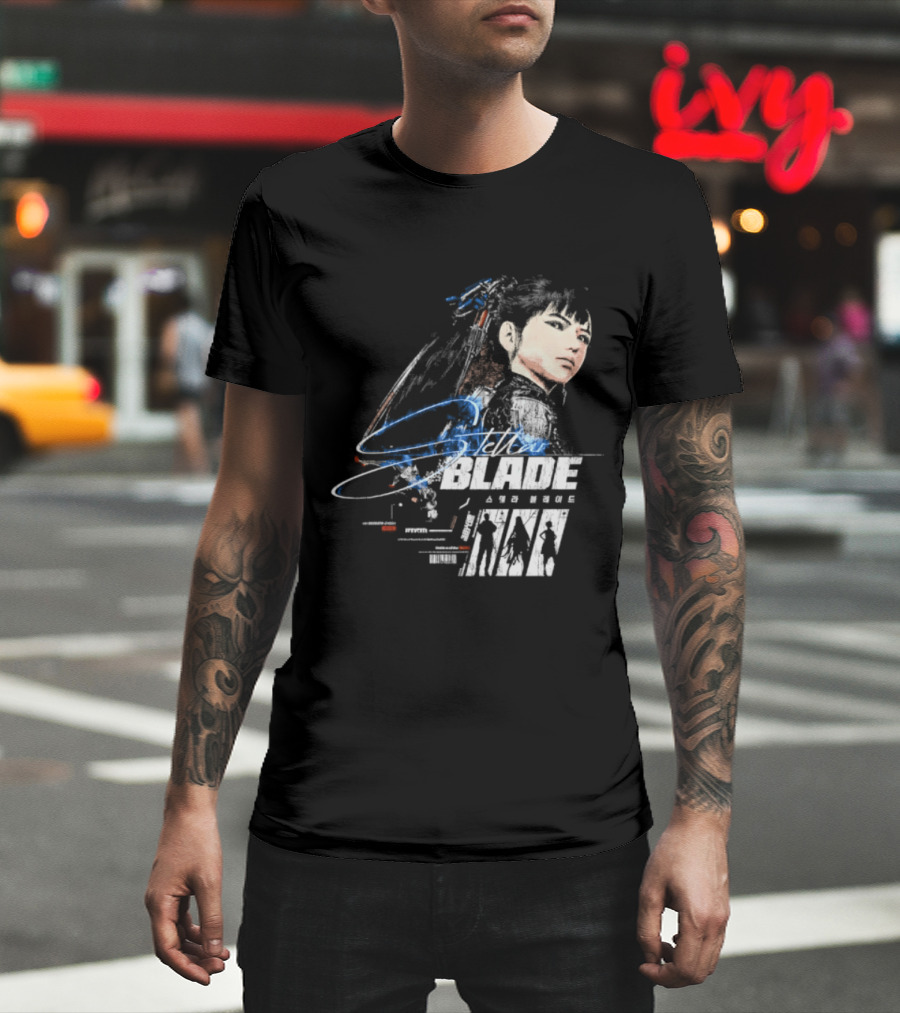 Stellar Blade Eve PlayStation Action RPG Adventure T-Shirt