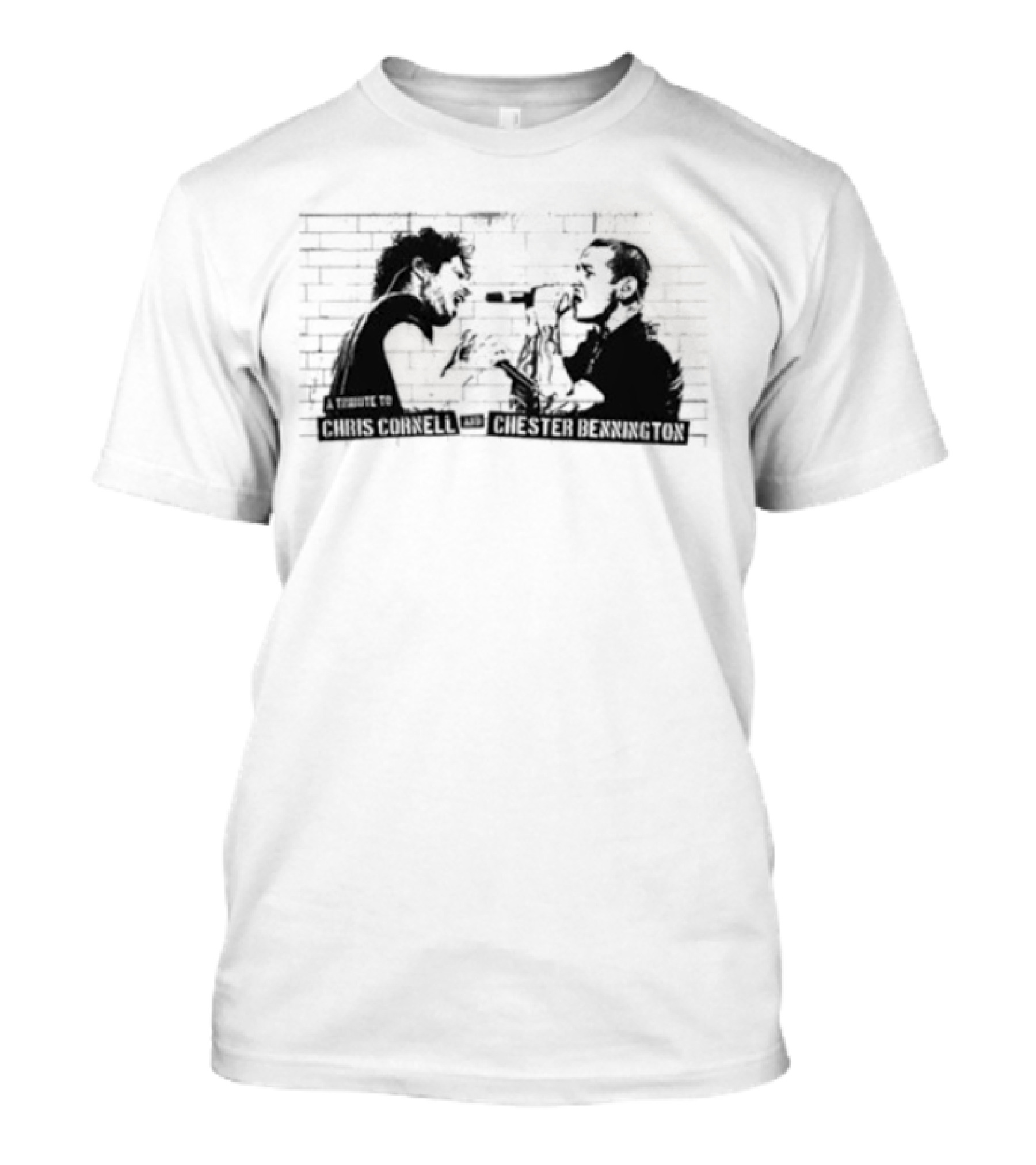 Chris Cornell Chester Bennington Tribute Darkness T-Shirt