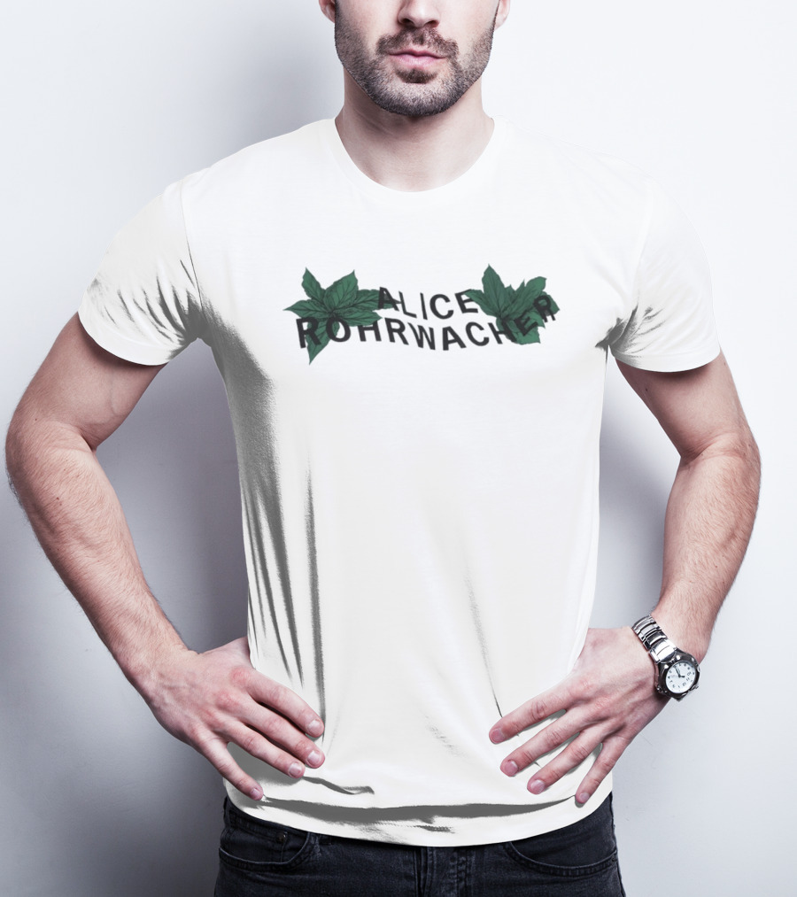 Alice Rohrwacher Leaf Motif T-Shirt
