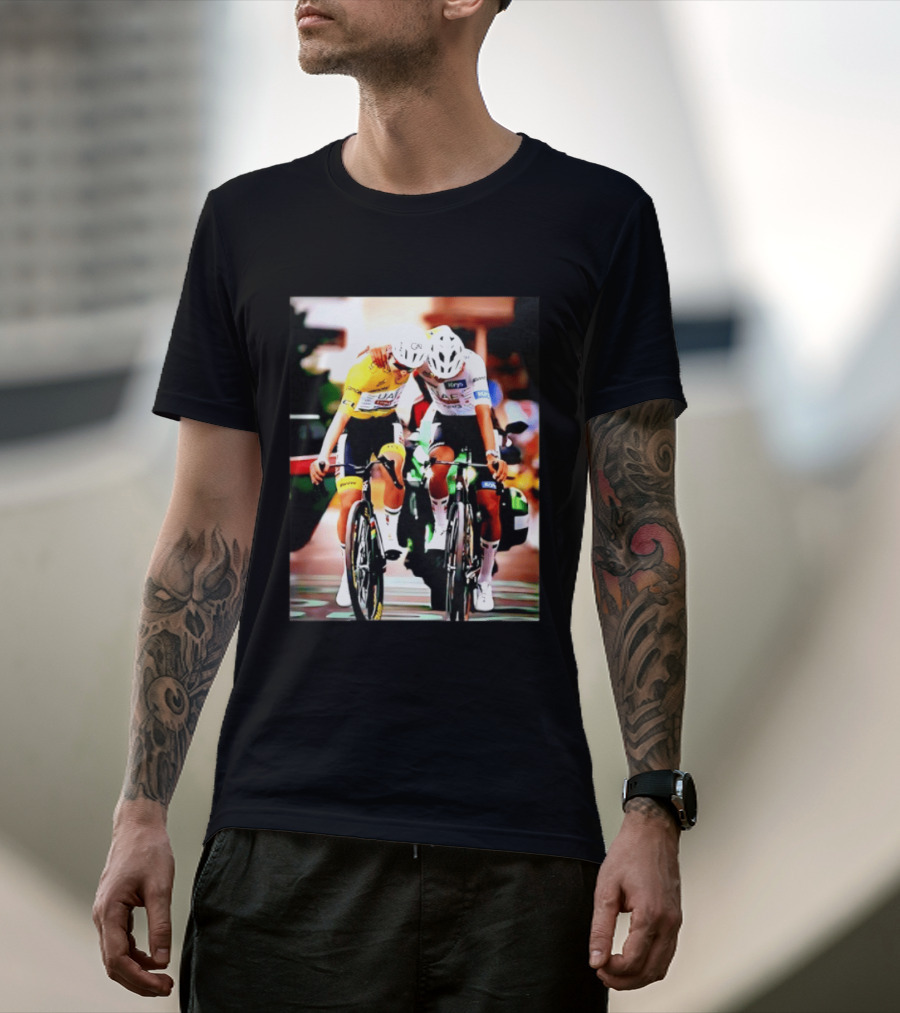 Tadej Pogacar Isaac Del Toro 2026 Tour De France Cyclist Duo T-Shirt
