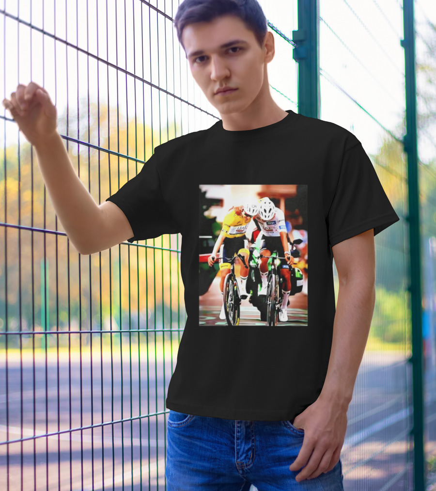 Tadej Pogacar Isaac Del Toro 2026 Tour De France Cyclist Duo T-Shirt