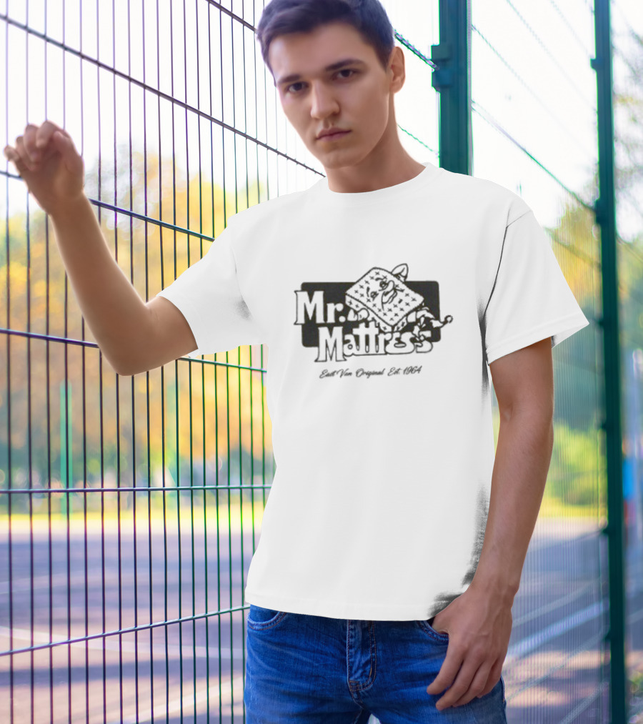 Avan Jogia Flippable GOLD Mr Mattress Better Deeper Stronger T-Shirt