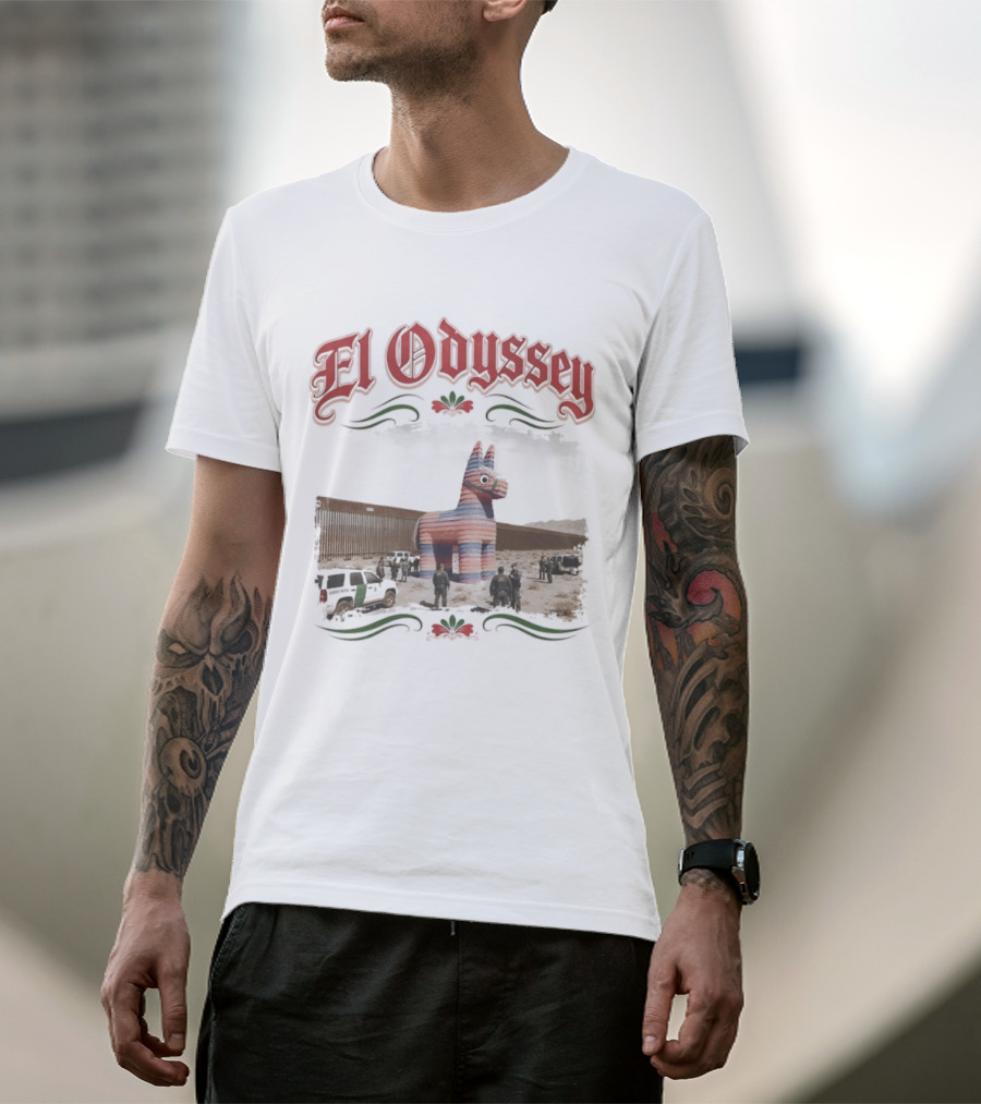 El Odyssey The Odyssey Parody Piñata Adventure T-Shirt