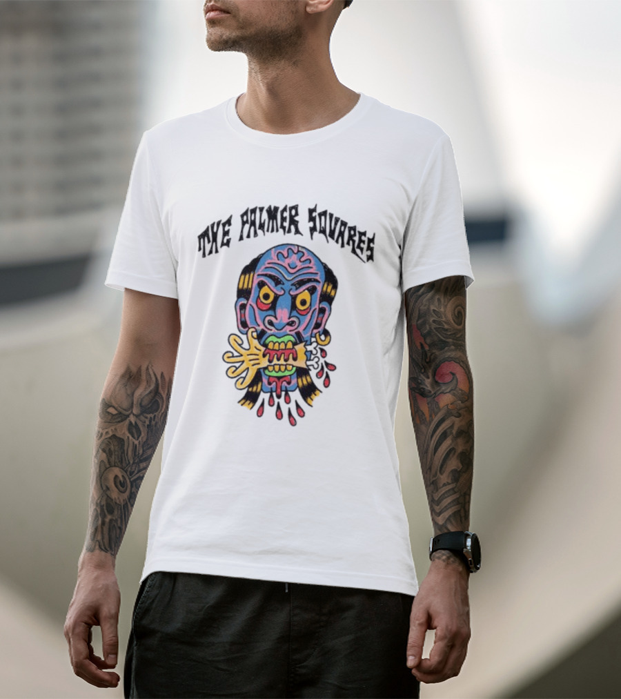 The Palmer Squares TPS Flesh Eater Iconic Horror T-Shirt