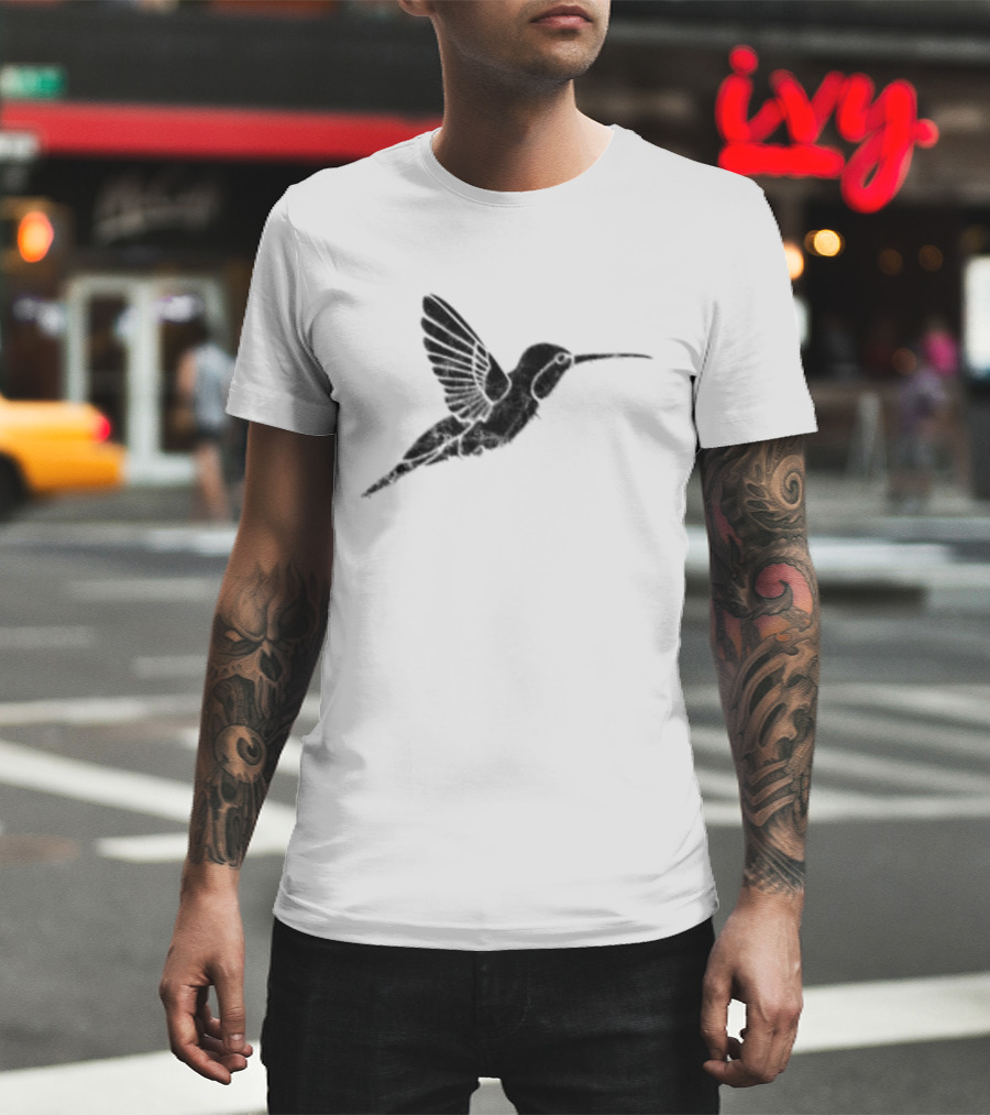 Tom Morello Egetw Album Hummingbird Crop Top T-Shirt