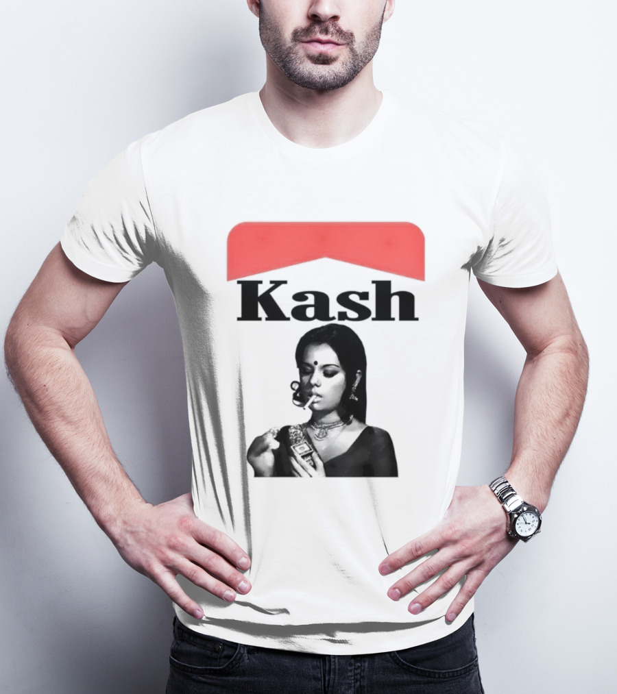 Mumtaz Kash Marlboro Iconic Red Collar T-Shirt