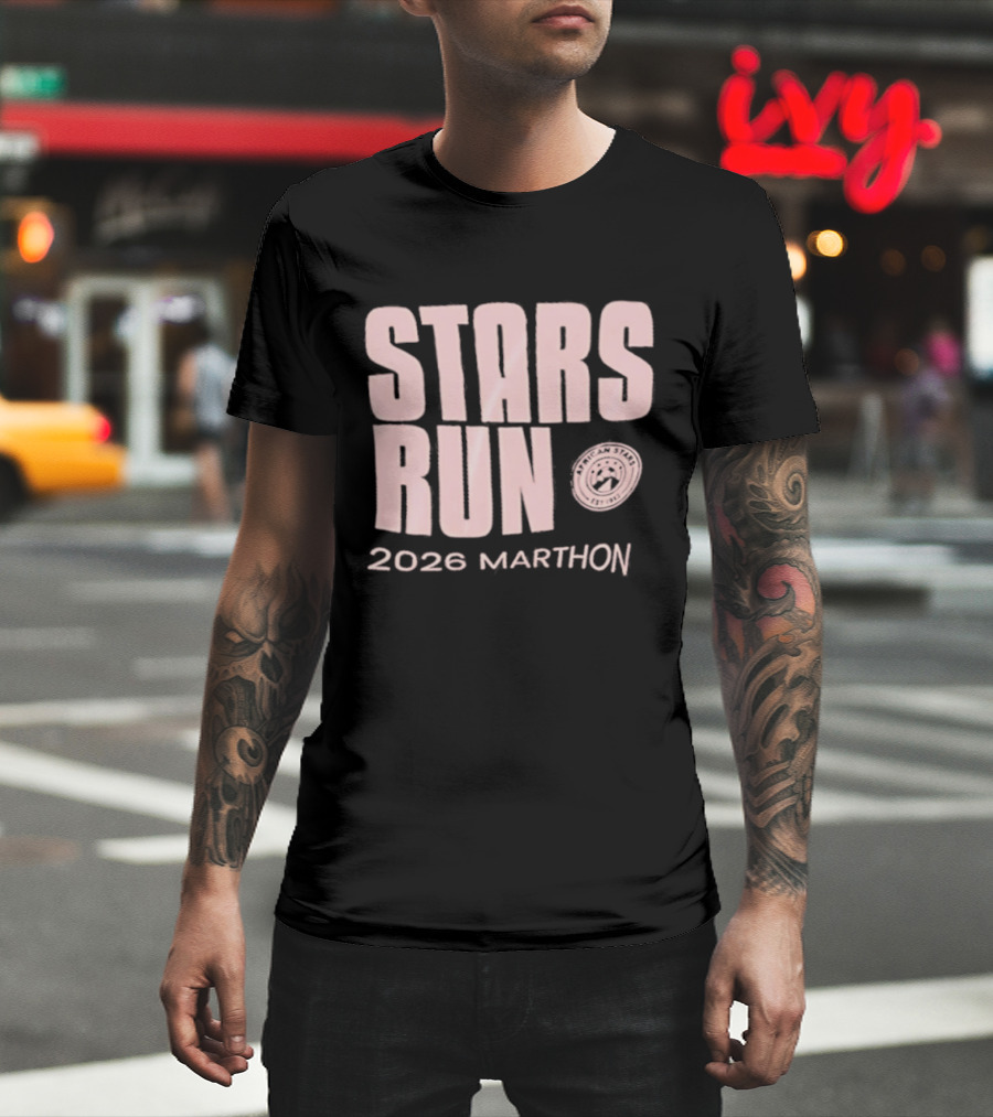 African Stars Marathon Run 2026 T-Shirt